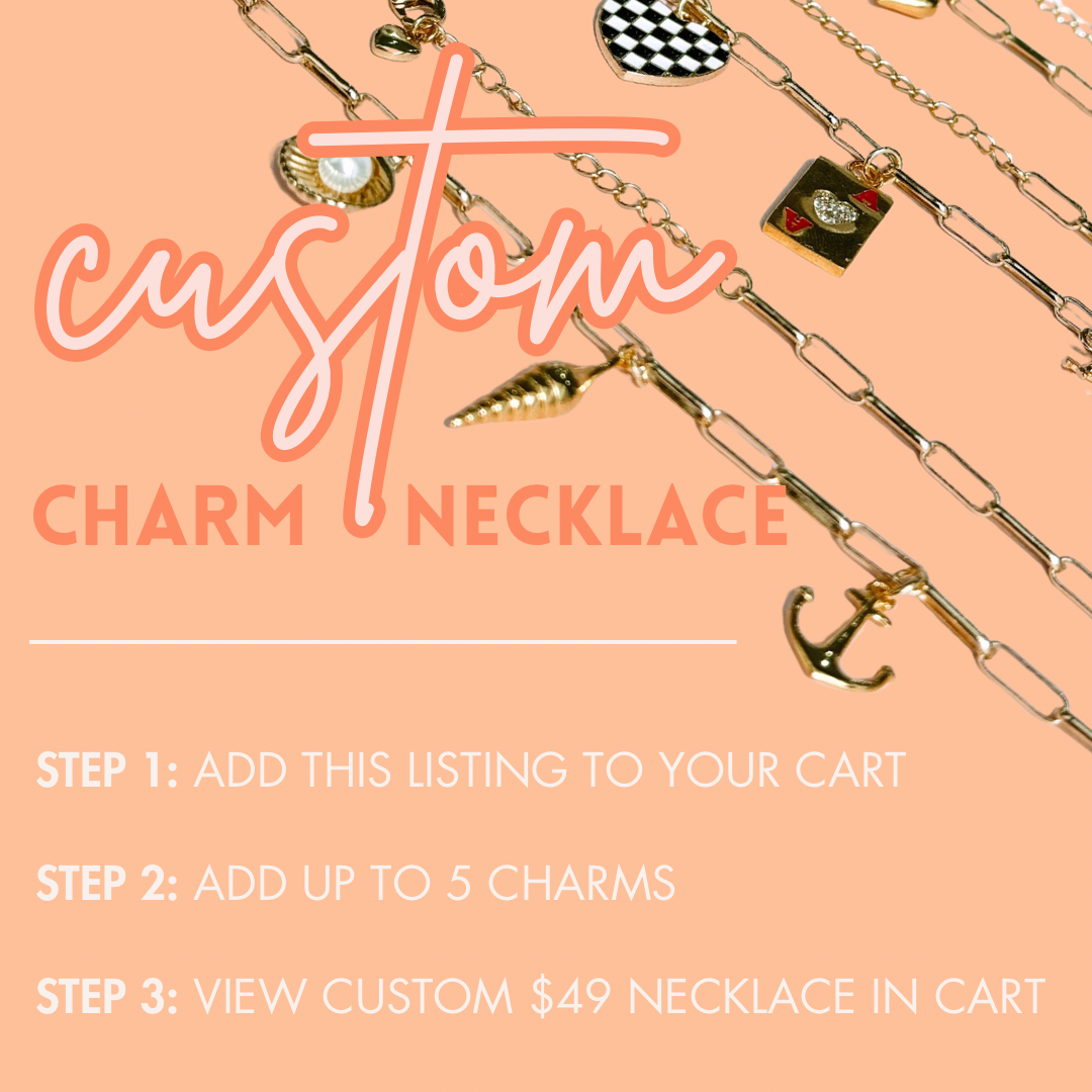 GHD: Custom Charm Necklace – GoldenHourDesigns