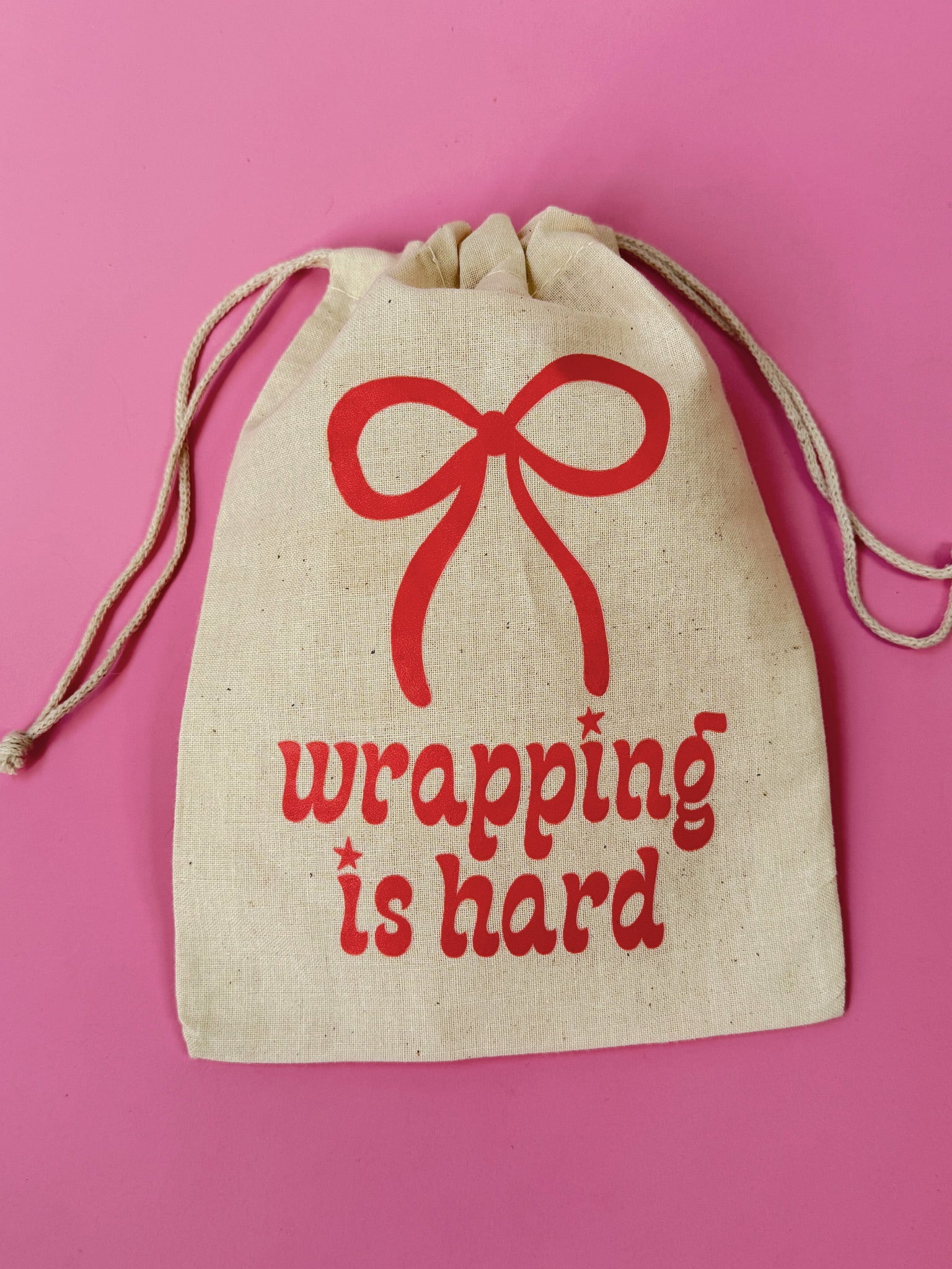Wrapping Is Hard Gift Bag – Golden Hour Designs